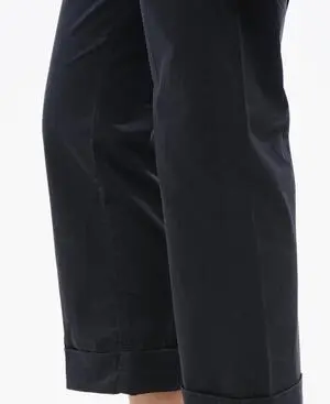 Woolrich Cuffed-hem Cropped Trousers