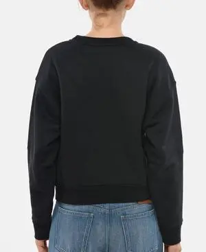Alexander McQueen Crewneck Sweatshirt With Cut-out Detail