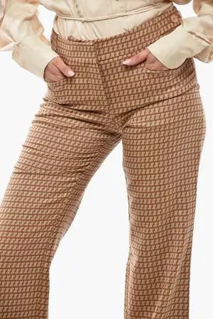 Stella McCartney Claudia Monogram Trousers