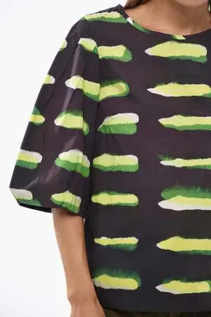Dries Van Noten Cean Acid-wash Effect Blouse