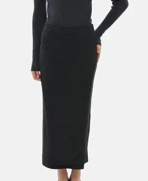 Balenciaga Pencil Skirt With Elastic Waist