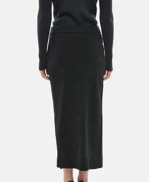 Balenciaga Pencil Skirt With Elastic Waist