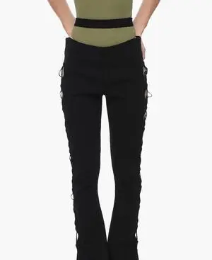 ANDREĀDAMO High-waisted Flare Pants