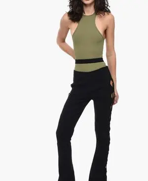 ANDREĀDAMO High-waisted Flare Pants