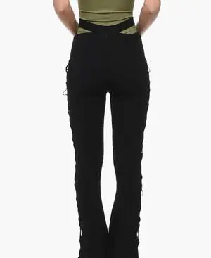 ANDREĀDAMO High-waisted Flare Pants