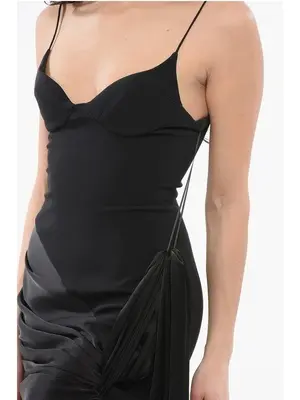 David Koma Mini Wrap Dress