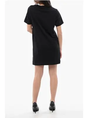 DIESEL® D-egor Embossed Logo T-shirt Dress