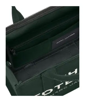 Marc Jacobs Logo Printed Zip-up Small Tote Bag