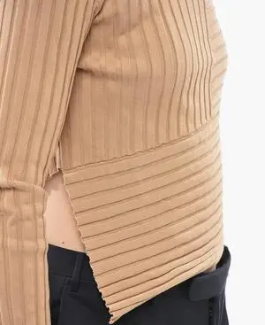 Stella McCartney Crewneck Top With Asymmetric Hem