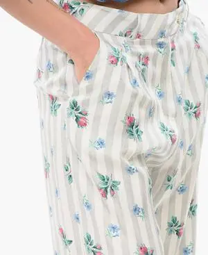 PIERRE-LOUIS MASCIA Floral Pants