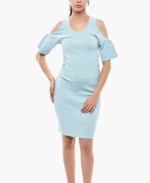 Stella McCartney Fitted Cold-shoulder Dress