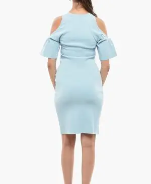 Stella McCartney Fitted Cold-shoulder Dress
