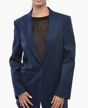 Stella McCartney Single-breasted Wool Jacket