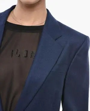 Stella McCartney Single-breasted Wool Jacket