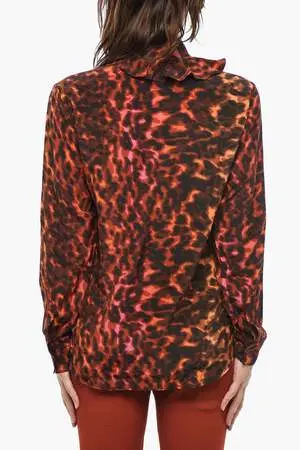 Stella McCartney Samantha Animal-print Blouse