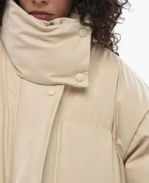 Stella McCartney Boxy-fit High-neck Padded Jacket