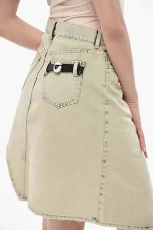 Coperni Asymmetric Mini Skirt