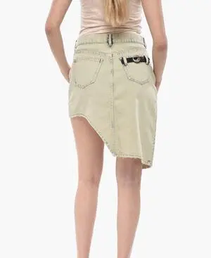 Coperni Asymmetric Mini Skirt