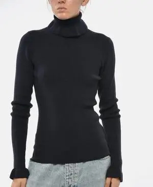 Chloé Turtleneck Sweater With Logo