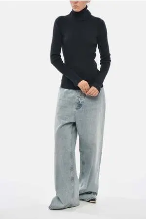 Chloé Turtleneck Sweater With Logo