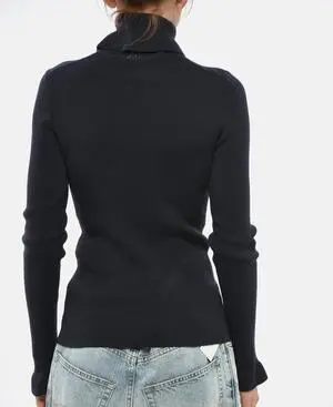 Chloé Turtleneck Sweater With Logo