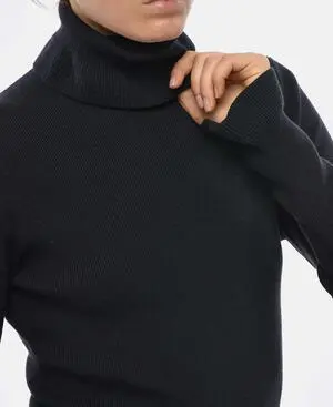 Chloé Turtleneck Sweater With Logo