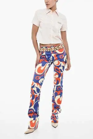 Dsquared2 Patterned Regular-waist Pants