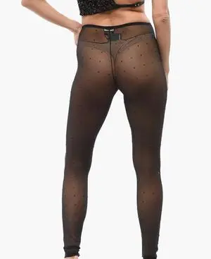 Dsquared2 Tights With All-over Crystals