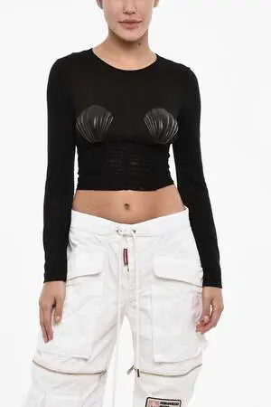 Dsquared2 Embellished T-shirt - Black