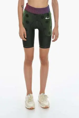 Off-White X Nike Striped Biker Shorts