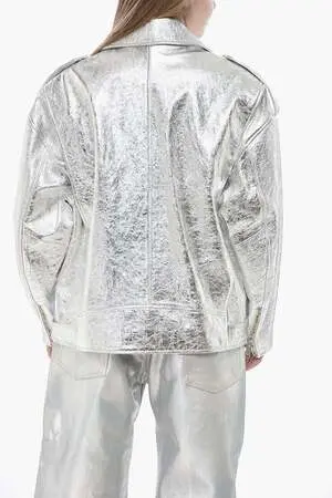 HALFBOY Leather Biker Jacket