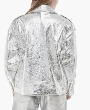 HALFBOY Leather Biker Jacket