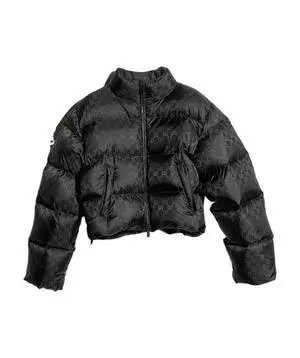Gucci Gg Regular-fit Padded Jacket - Black