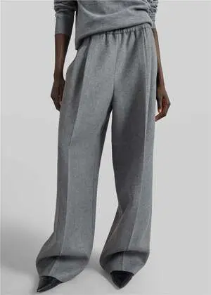 THE FRANKIE SHOP Elasticated Pleated Joggers
