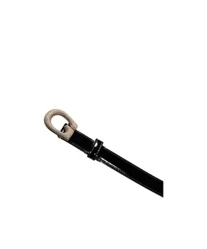 Gucci Thin Belt With G Motif Buckle