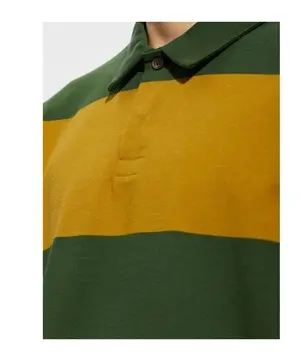 Paul Smith Striped Long Sleeve Polo Shirt
