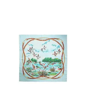 Gucci Printed Silk Twill Carr - Multicolor