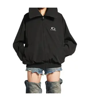 Balenciaga High Collar Tracksuit Jacket