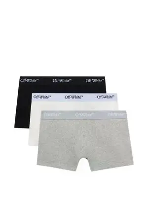 Off-White Bookish Trunks 3-pack - Black