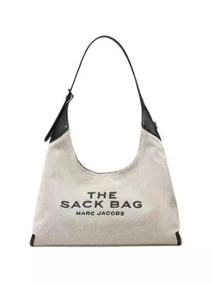 Marc Jacobs The Leather-trim Canvas Belted Sack Bag Tote Bag