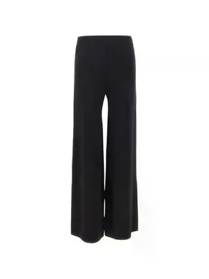 KAOS Knitted Wide-leg Wool Trousers