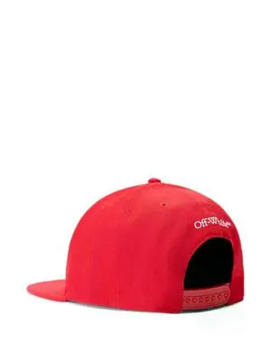 Off-White Arrows Flat-brim Cap - Red