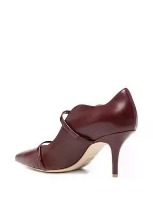 MALONE SOULIERS Maureen Snake-effect Pumps