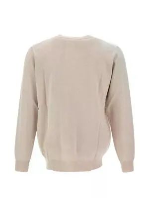 KANGRA Crew-neck Long-sleeve Sweater - Neutrals