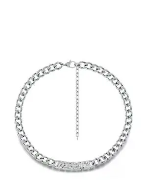 DIESEL® Stainless Steel Chain Necklace - Silver