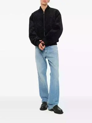 WOOYOUNGMI Textured Bomber Jacket