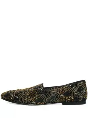 Dolce & Gabbana Bead-embellished Loafers