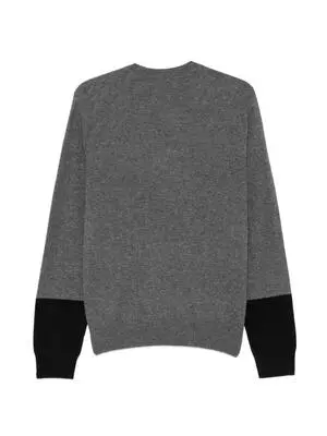 Comme Des Garçons Colour-block Sweater