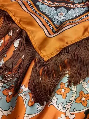 La DoubleJ Reversible Fringe Foulard