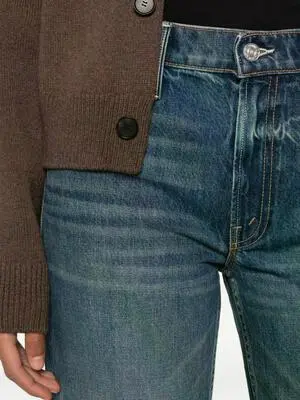 MOTHER Faded Whiskered Jeans